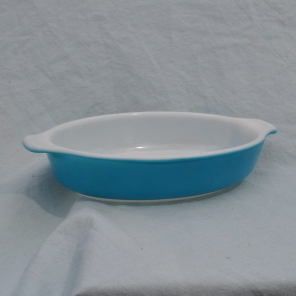 Pyrex | Kitchen | Oz Blue Pyrex Baking Dish 700 Vintage Pixie Au Gratin ...